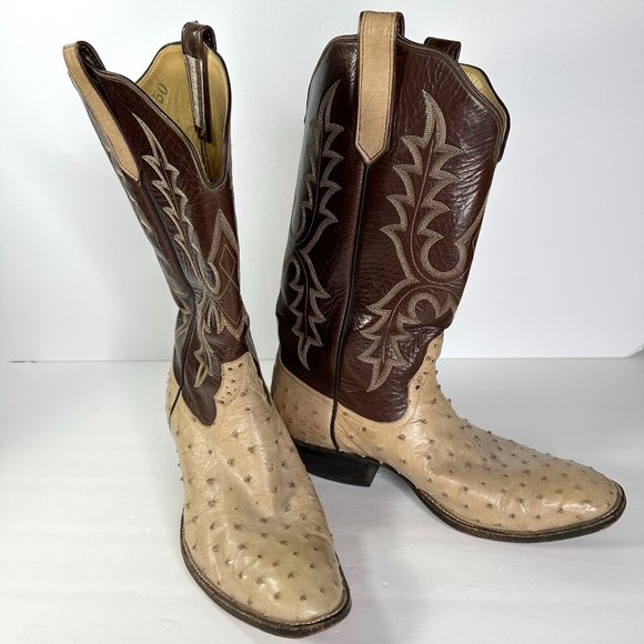 Rios of Mercedes | Shoes | Mens Rios Of Mercedes Cowboy Boots Ostrich ...